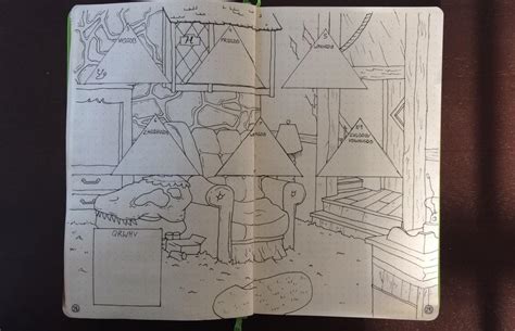 Gravity Falls Weekly Spread The Days Of The Week Are In Caesar Cipher Rbulletjournal