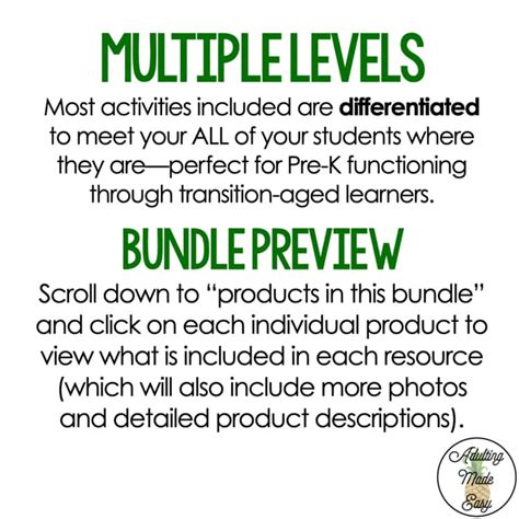 Functional Math Financial Literacy Full Year Bundle Tpt