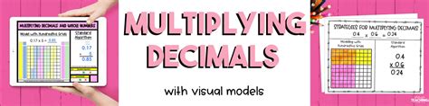 Strategies For Multiplying Decimals Terry S Teaching Tidbits