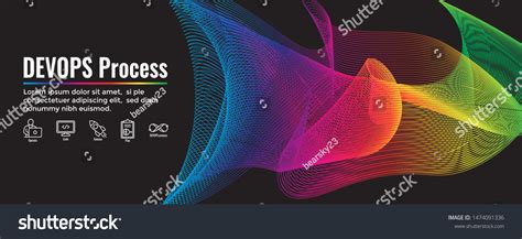 Devops Icon Set Dev Ops Web Stock Vector Royalty Free Shutterstock