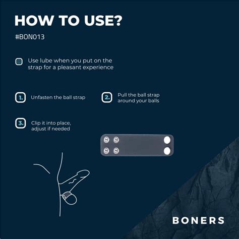 Ρυθμιζόμενο Δαχτυλίδι Όρχεων Boners Ball Strap Smallmedium