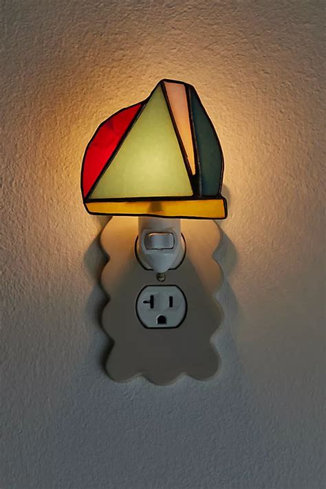Stained Glass Night Light Free People