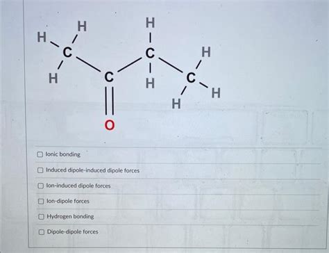 Solved Consider The 2 Butanone Molecule C4h8o Shown Below