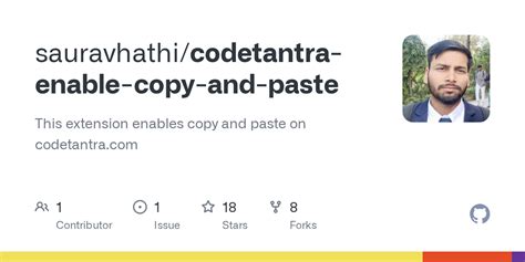 Github Sauravhathicodetantra Enable Copy And Paste This Extension Enables Copy And Paste On