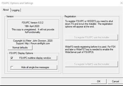 FSUIPC For MSFS FSX P D