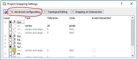 Coordinate System Unable To Snap Vertices And Segment In Qgis 30 Geographic Information