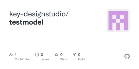 Github Key Designstudio Testmodel