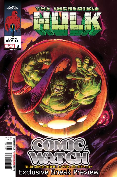 Exclusive Sneak Preview Its Hulk Vs A Primordial Horror In The Incredible Hulk 3 Comic Watch
