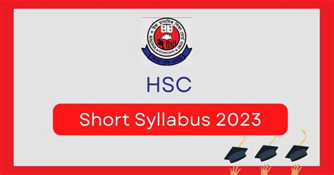 Hsc Short Syllabus 2022 All The Subject With Pdf File