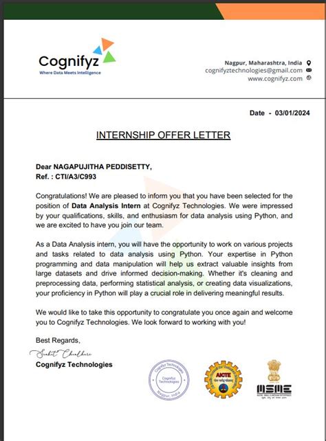 dataanalytics pythonintern learningjourney cognifyz… nagapujitha