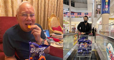Msian Buys Trolley Full Of Super Ring To Troll Najib After He Goes To Jail Like How Najib