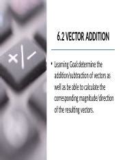 Mastering Vector Addition: Methods, Magnitude, and Direction | Course Hero