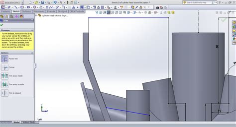 Tutorial How To Make Engine Part 33 Grabcad Tutorials