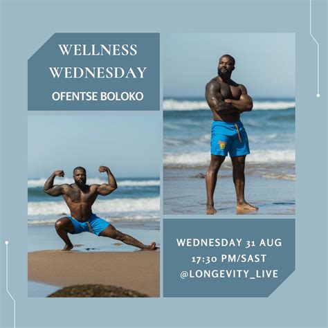 Ofentse Boloko Is A Self Diagnosed Fitness Addict Longevity Live
