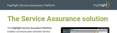 Product Information Highlight Service Observability Platform