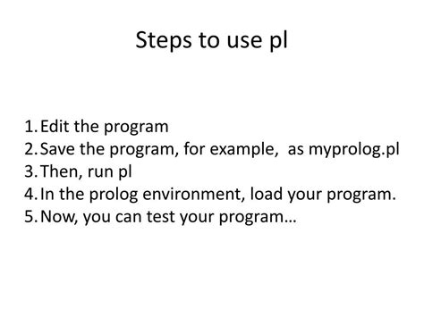 Ppt Swi Prolog Powerpoint Presentation Free Download Id422297