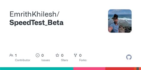 Github Emrithkhileshspeedtestbeta