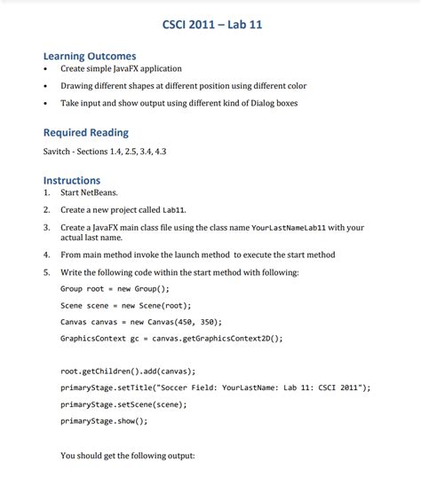 Solved CSCI Lab Learning Outcomes Create Simple Chegg