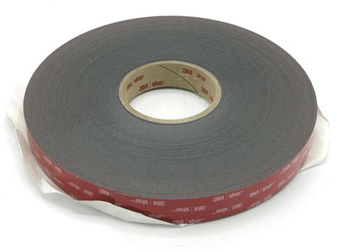 3M 5952 VHB Tape, Black, 1" x 36yd