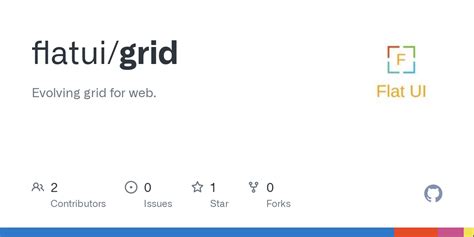 GitHub Flatui Grid Evolving Grid For Web