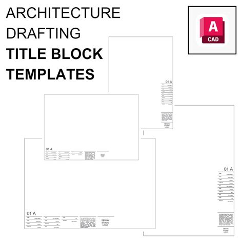Modèles De Cartouches Pour Dessin Darchitecture A4 A3 A2 A1 Mises