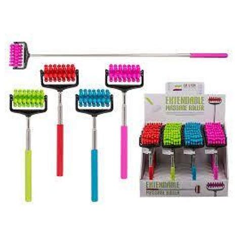 Extendable Coloured Massage Rollers