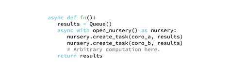 applifting python structured concurrency