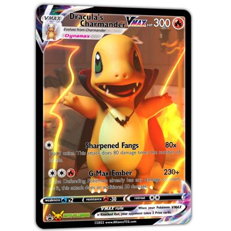 Charmander Full Art Etsy