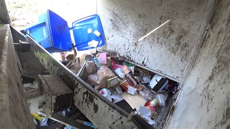 Amrep Msl Garbage Truck Crushing Recycling Youtube