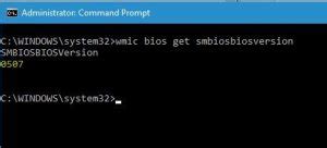 How To Check The BIOS Version On Windows