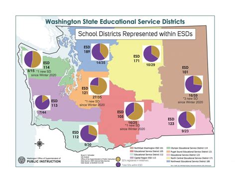 Schools In Washington State Map