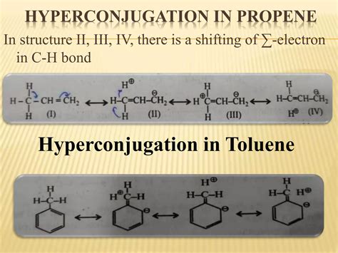 Hyperconjugation Or Baker Nathan Effect Pptx Chemistry Science