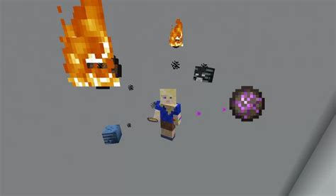 Throwable Fire Charges Fireballs Wither Skulls And Dragon Fireballs