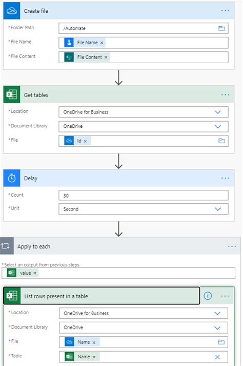 solved delete rows from excel file which would be created power