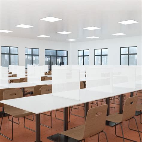Office Classroom Desktop Table Clear Anti Droplet Grandado