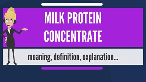 What Is Milk Protein Concentrate