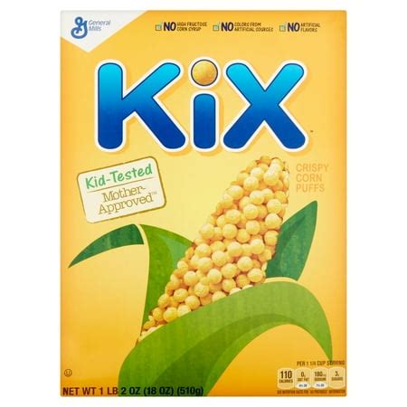Kix Cereal 18 Oz Box