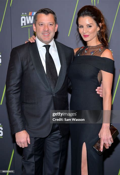 Former Nascar Driver Tony Stewart And His Fiance Pennelope Jimenez