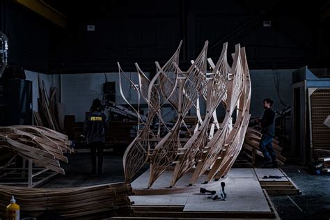 Past Presentation Adaptive Digital Physical Workflows In Wood Shape To Fabrication