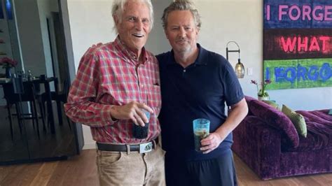Matthew Perry Poses With Rarely Seen Dad And Hell Look Very Familiar