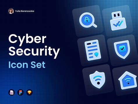 Cyber Security Icon Set Behance