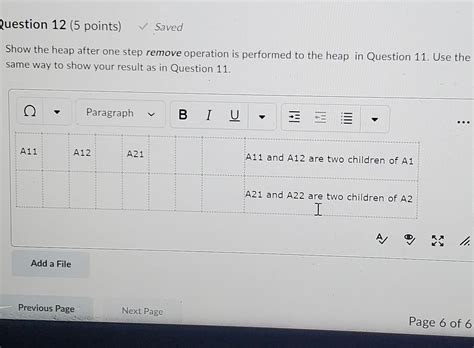 Solved The Heap After Inserting All Integers A A Is The