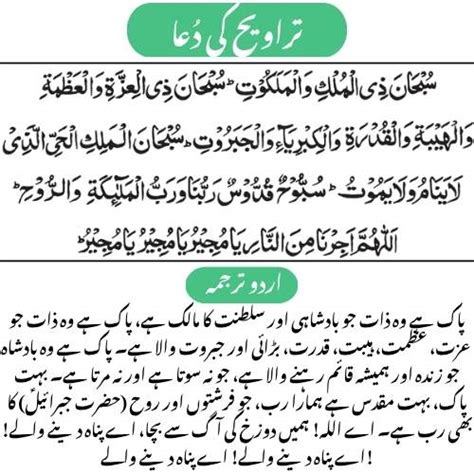 Rabbi Shrahli Sadri Dua With Urdu And English Translation