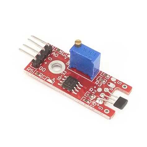 ky 024 hall sensor module linear magnetic force hall sensor a3144 for
