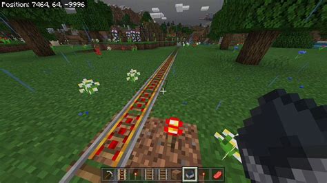 How To Make Powered Rails In Minecraft Minecraft Building Crafts How To Play Minecraft