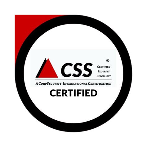 CSS BADGE CorpSecurity Learn