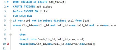 Mysql创建触发器时报错error Code 1064大数据 Csdn问答