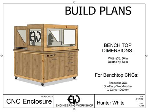Cnc Enclosure Xxl Build Plans Etsy