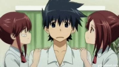 Anime Kiss Love Gif Find Share On Giphy