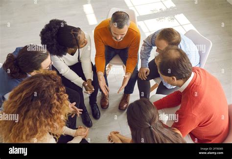 Diverse Group Of People Talking